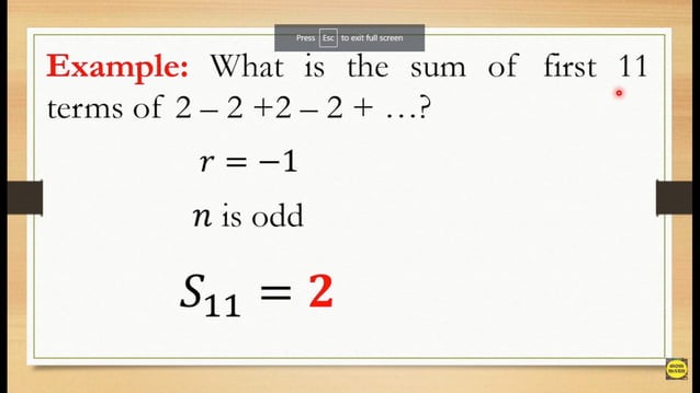 geometric sequence grade 10 day 2 lesson.pptx