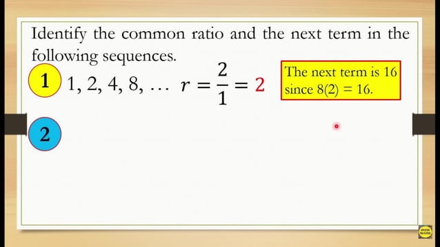 geometric sequence grade 10 day 2 lesson.pptx
