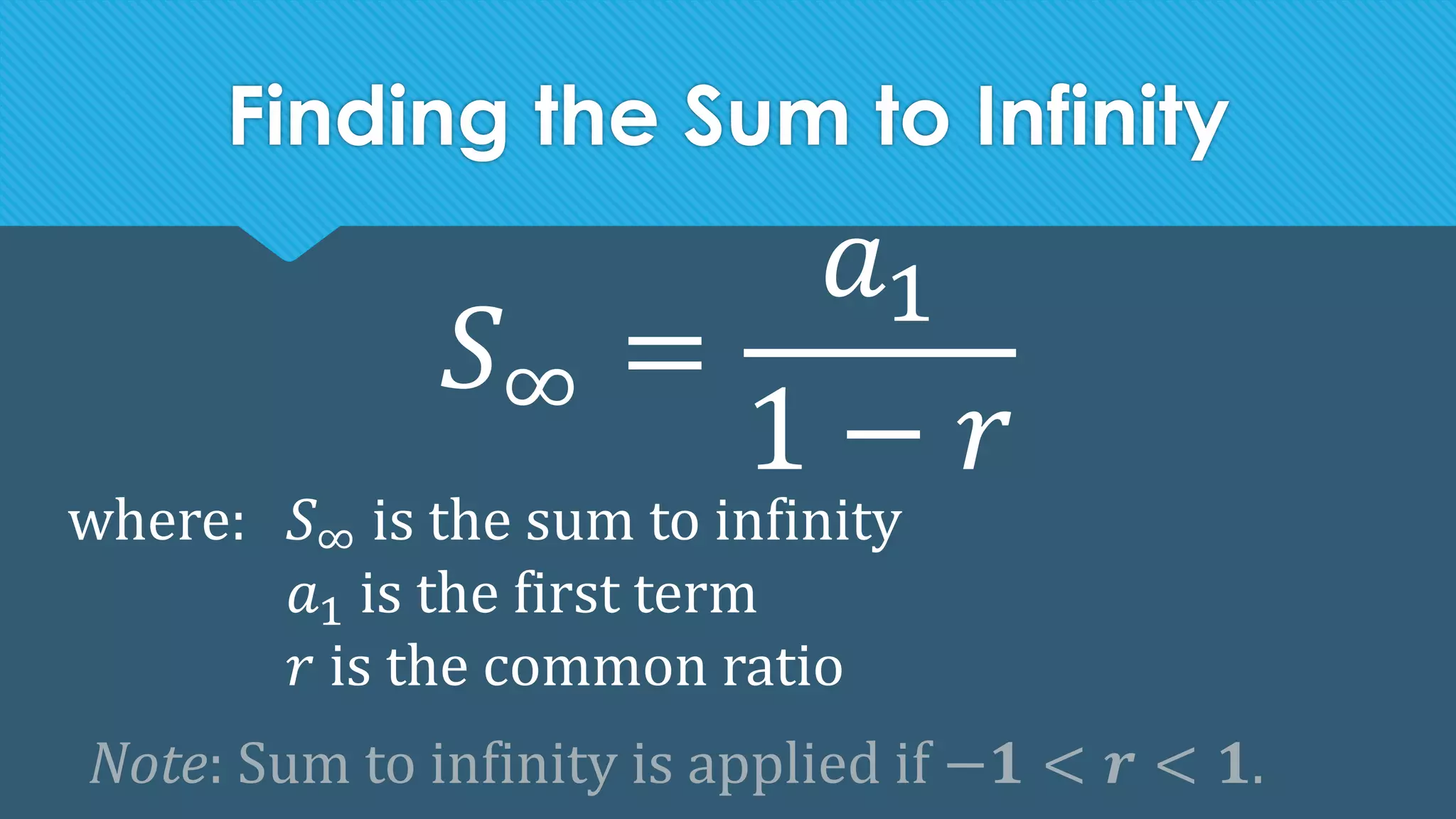 Geometric Sequence Ppt