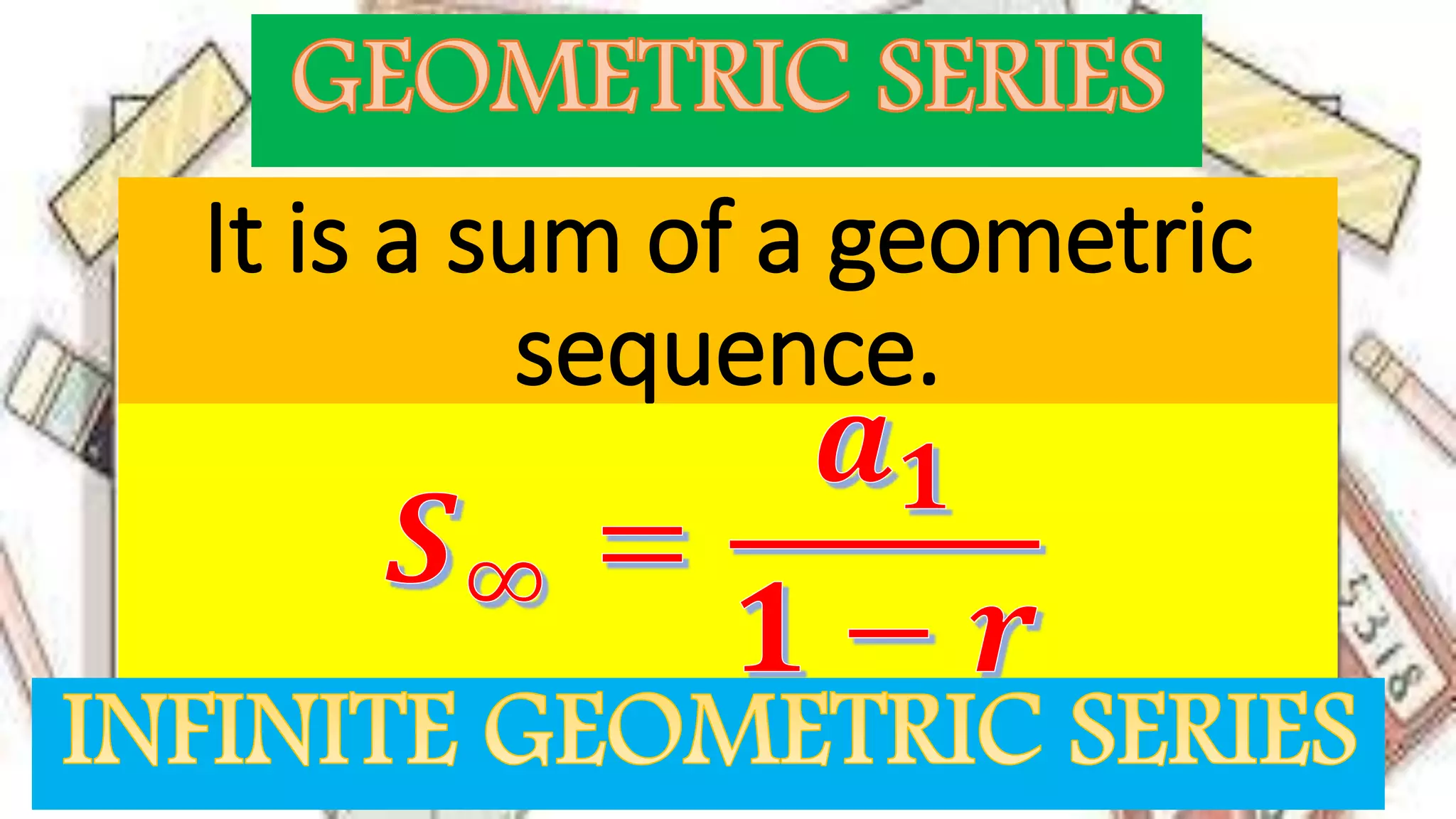 Geometric sequence and series 10 | PPTX