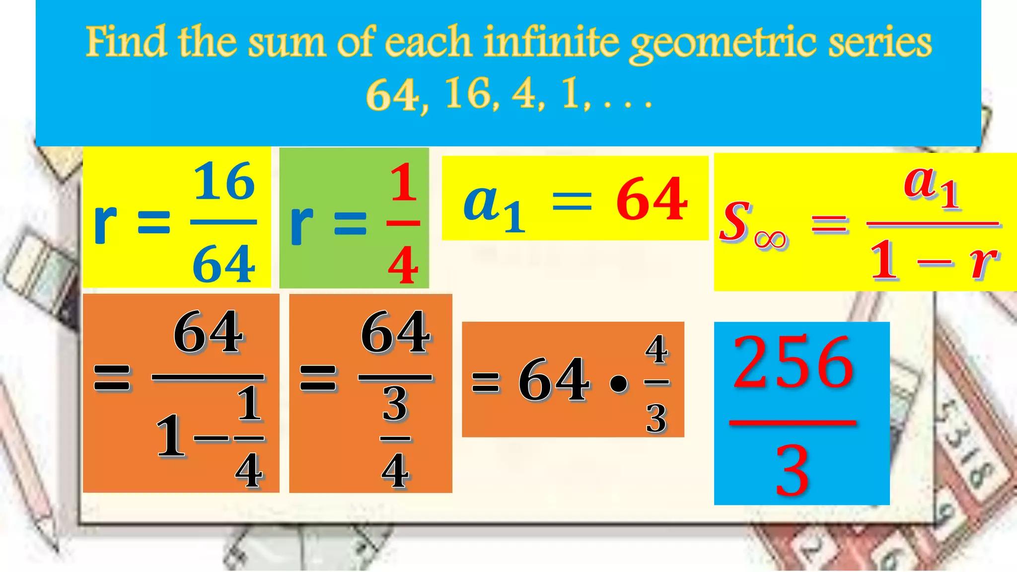 Geometric sequence and series 10 | PPTX