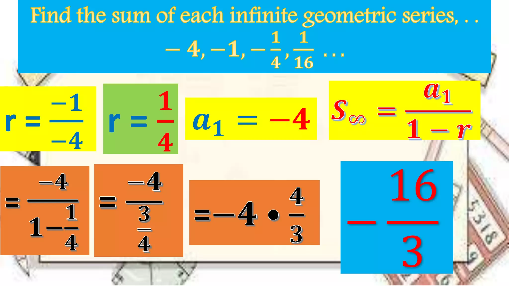 Geometric sequence and series 10 | PPTX