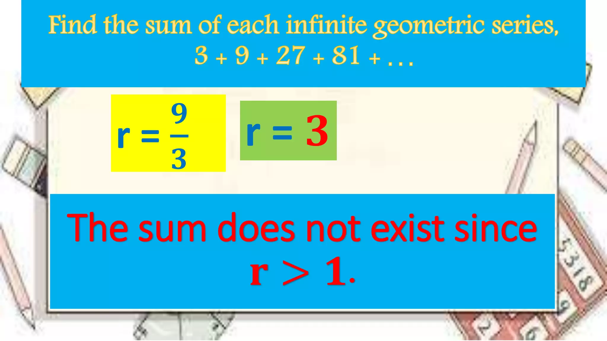 Geometric sequence and series 10 | PPTX