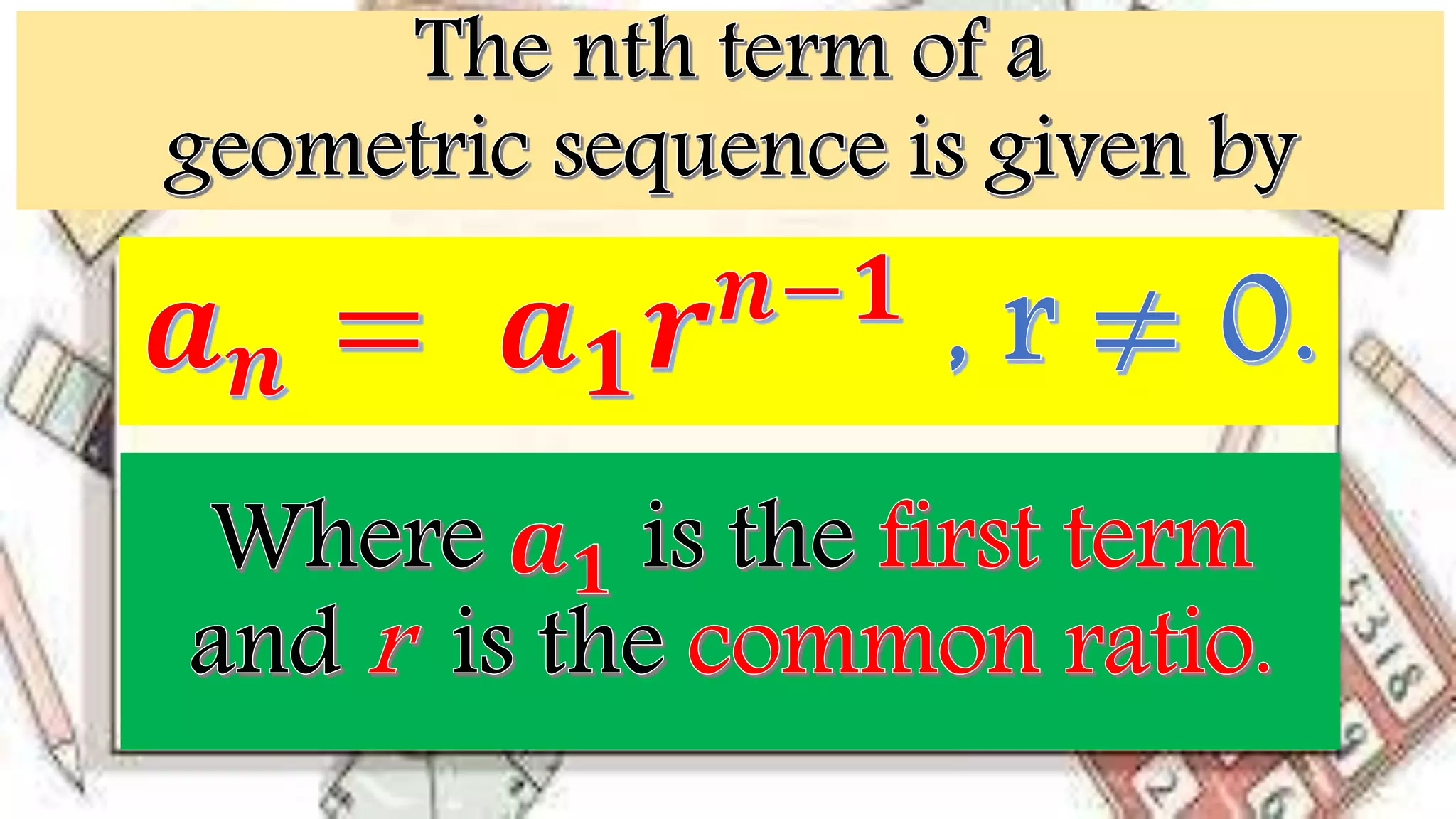 Geometric sequence and series 10 | PPTX