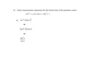 Geometric Sequence Answers | PDF