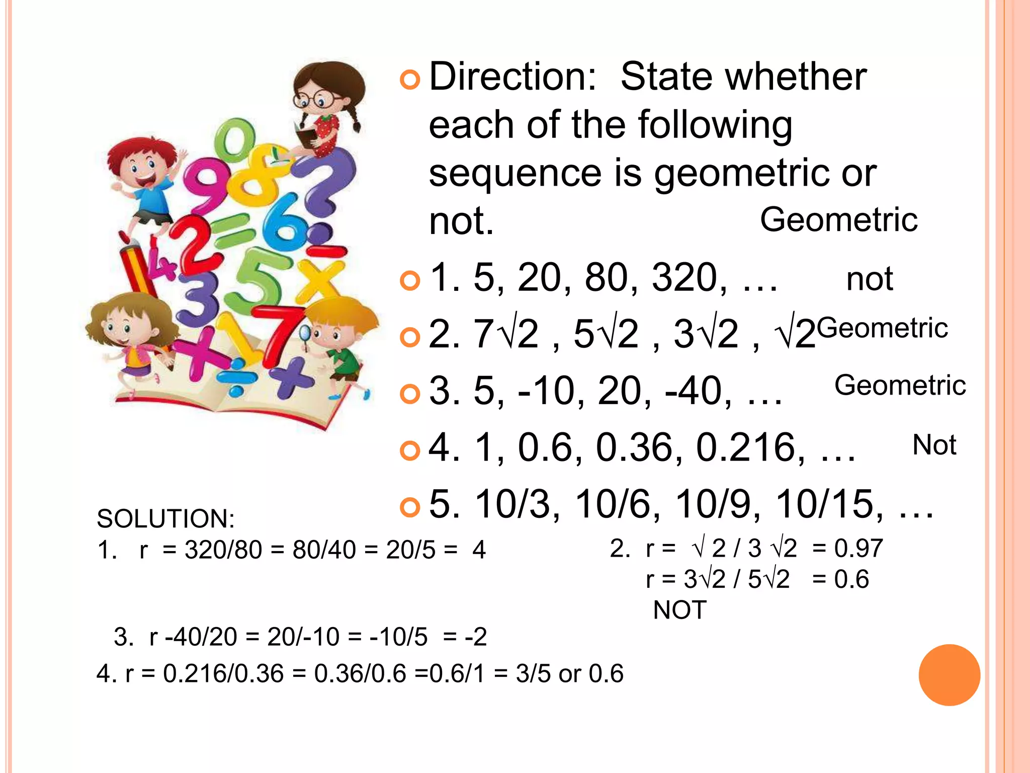 Geometric sequence day 1 | PPT