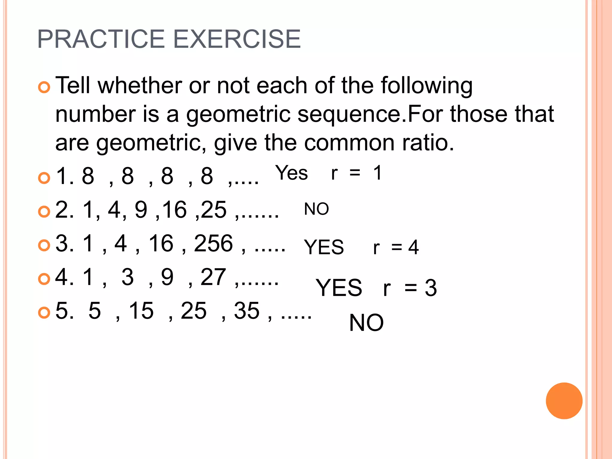 Geometric sequence day 1 | PPT