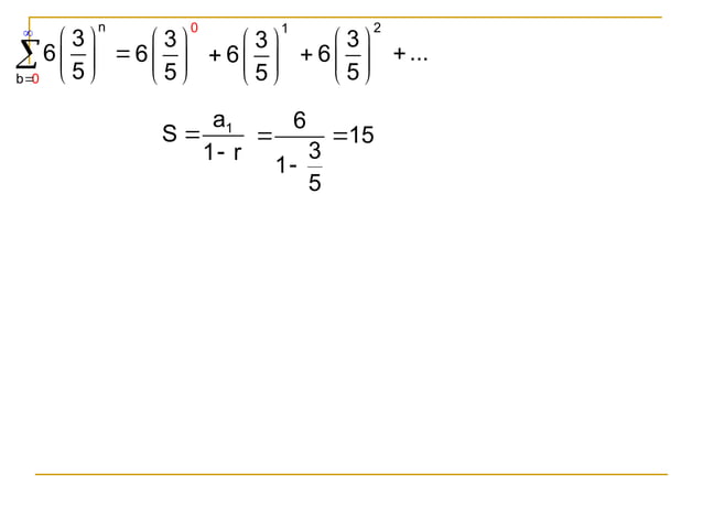 Geometric Sequences and Series and its applications | PPT