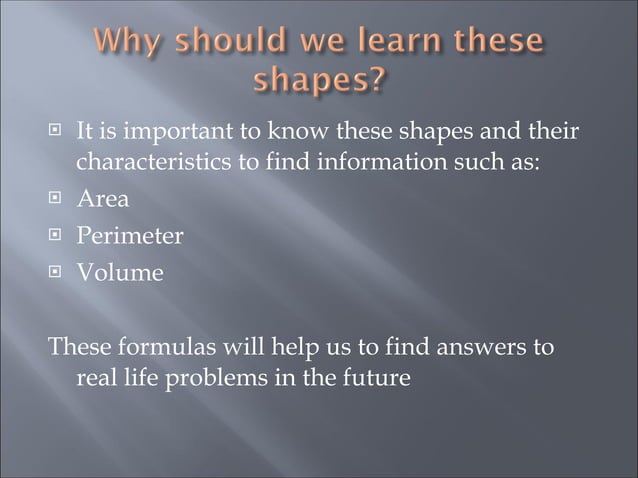 Geometric Shapes | PPT