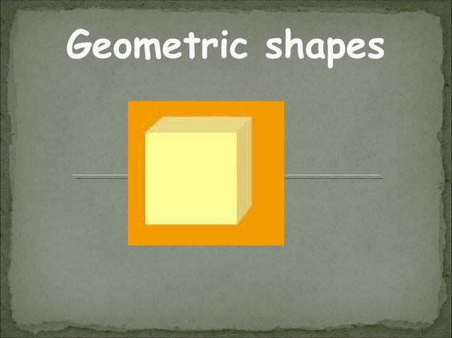 Geometric shapes | PPT