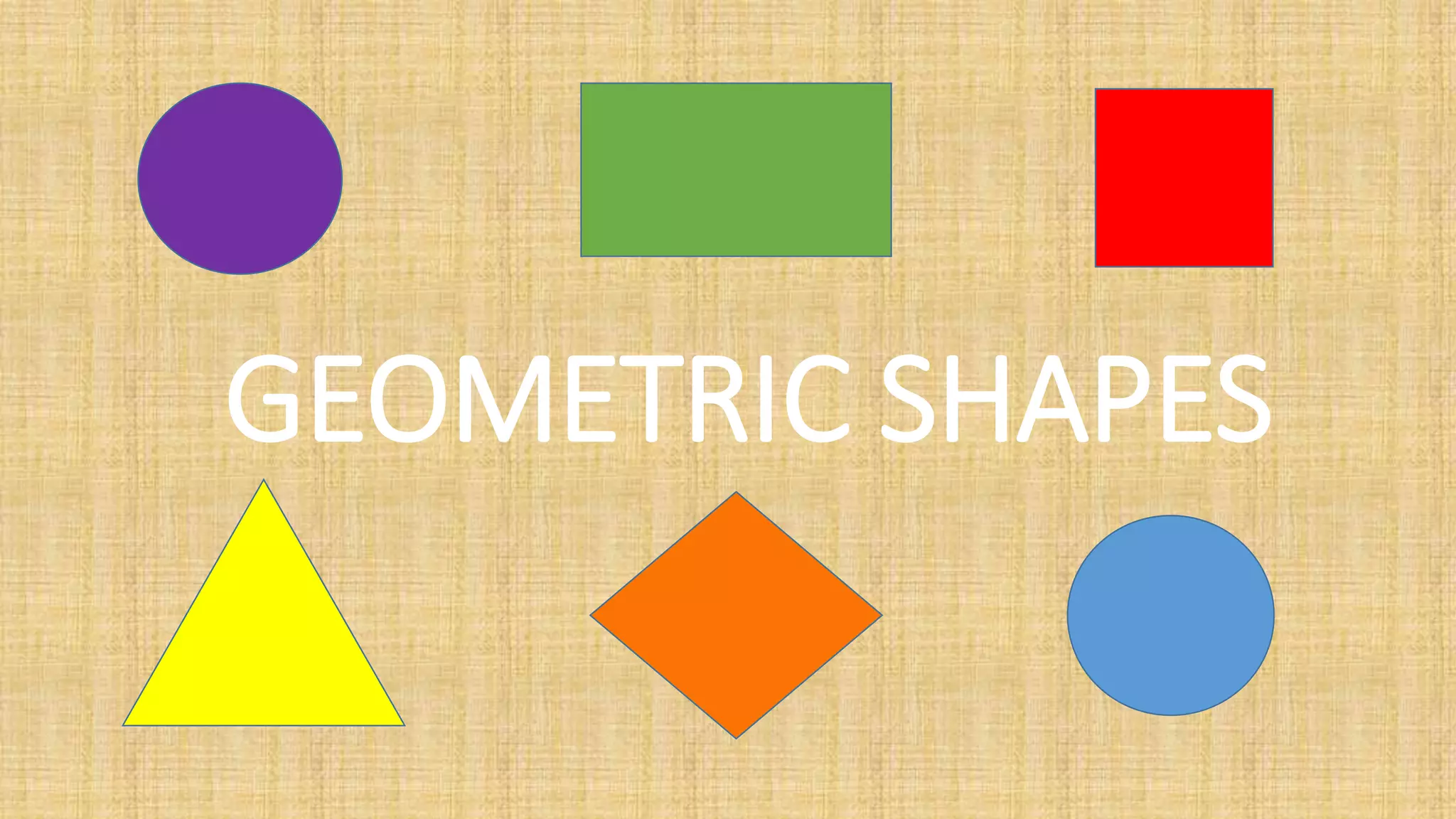 Geometric shapes | PPT