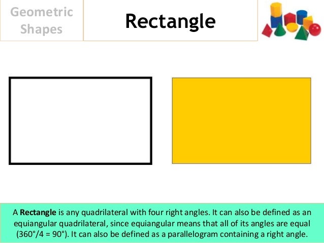 Rectangle Shape In Geometry