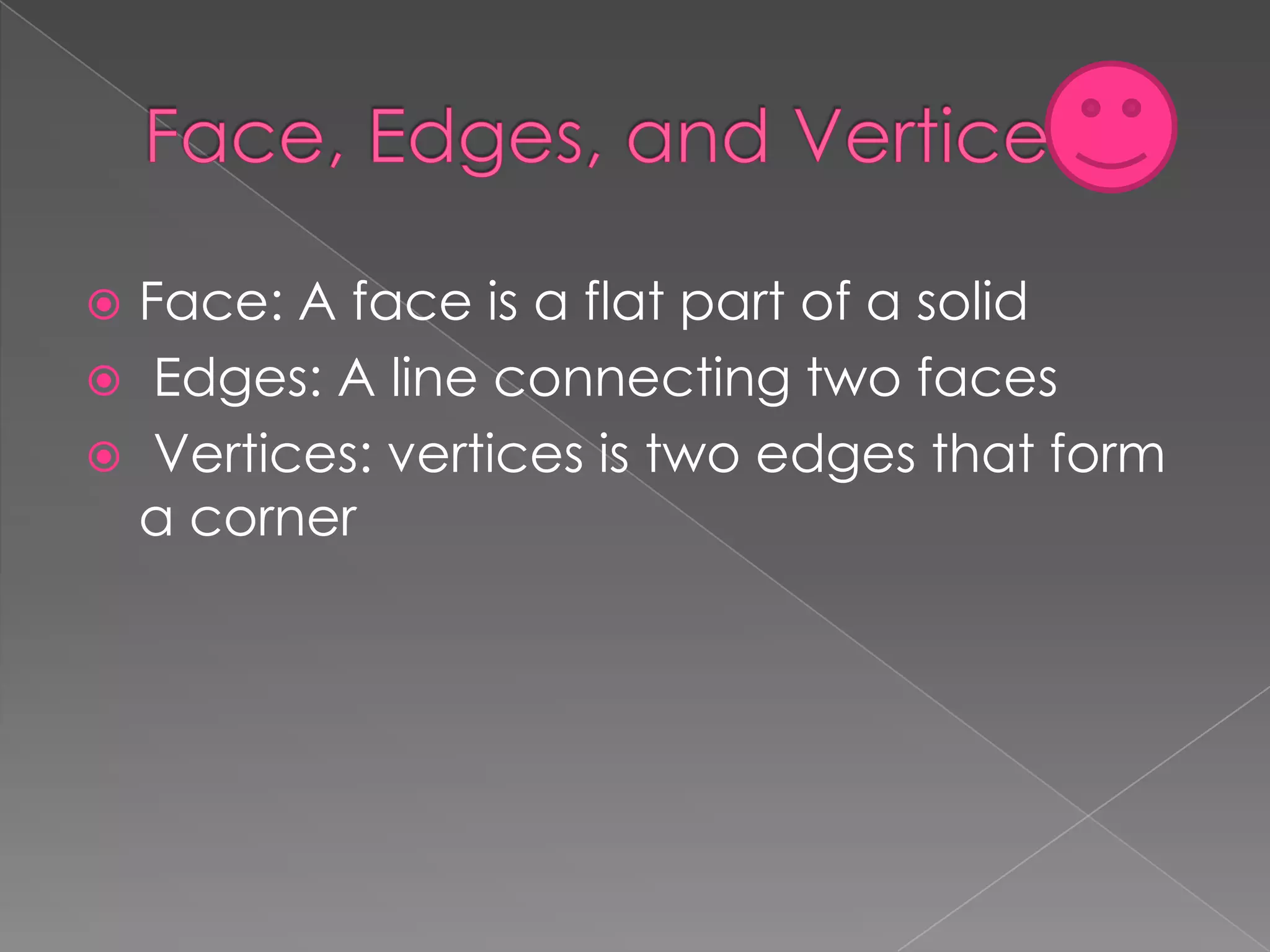 Geometric solid presentation | PPTX