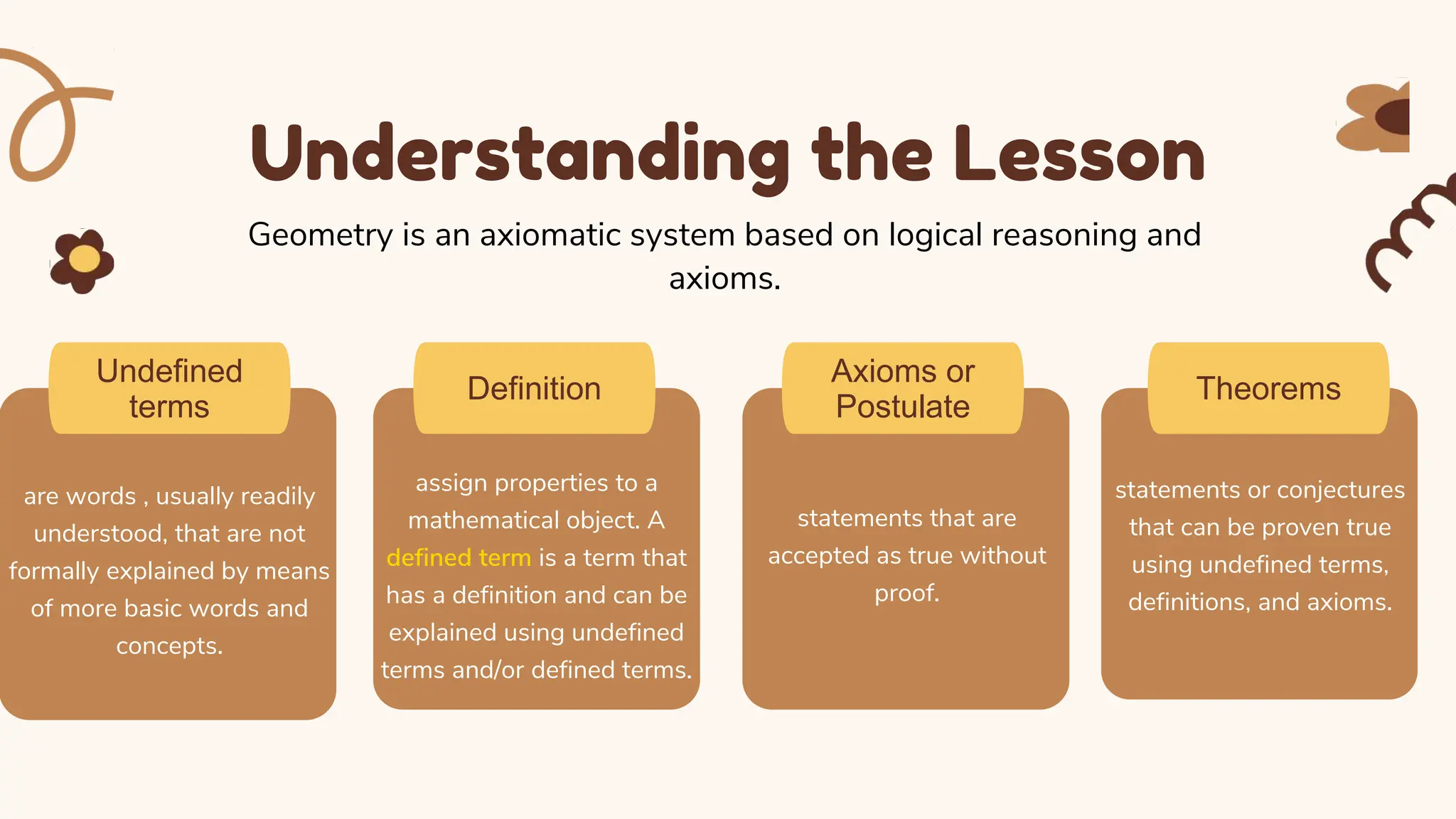 Introduction to Geometry: Geometric Systems | PPTX | Science