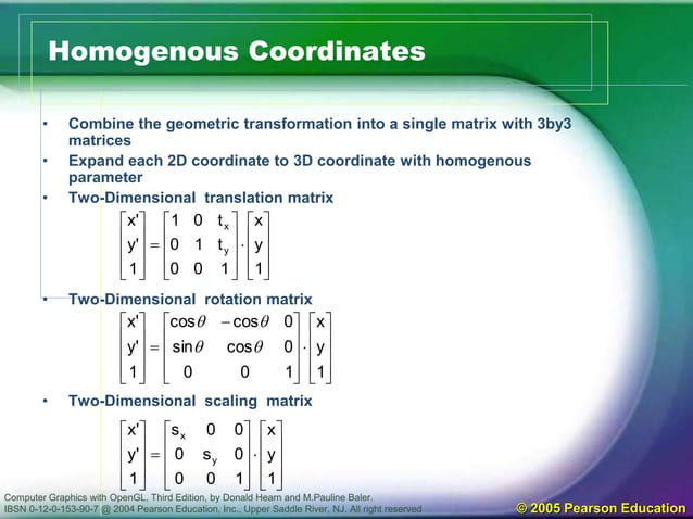 Geometric transformation 2d chapter 5 | PPTX | 3-D Graphics | Computer ...