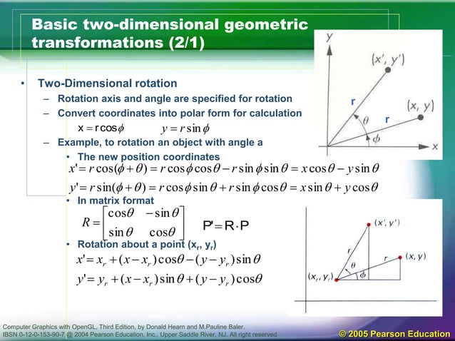 Geometric transformation 2d chapter 5 | PPTX | 3-D Graphics | Computer ...