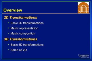 Geometric transformation cg | PPT