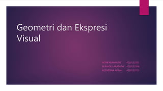 Geometri dan Ekspresi Visual | PPT