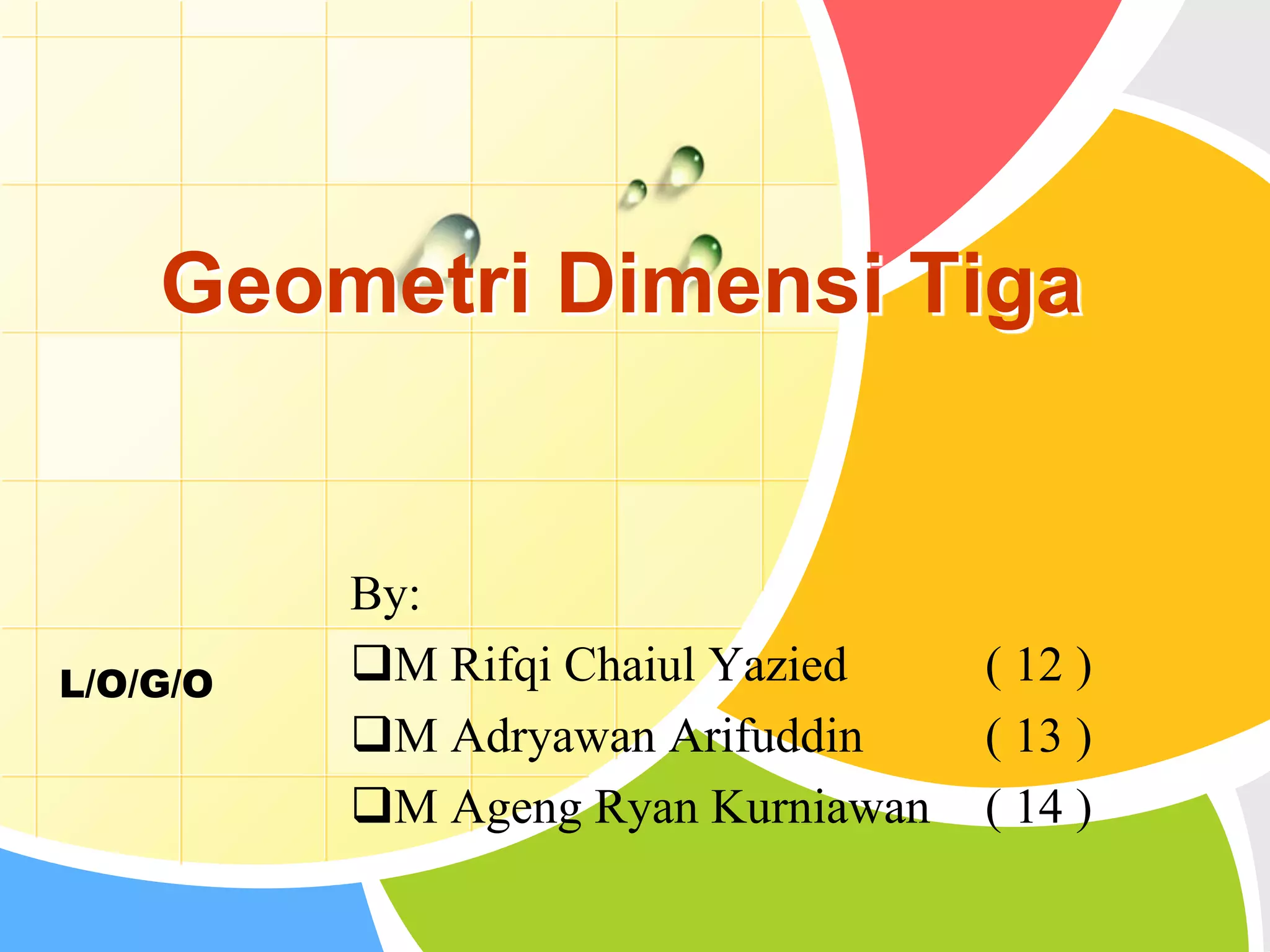 Geometri dimensi tiga | PPT
