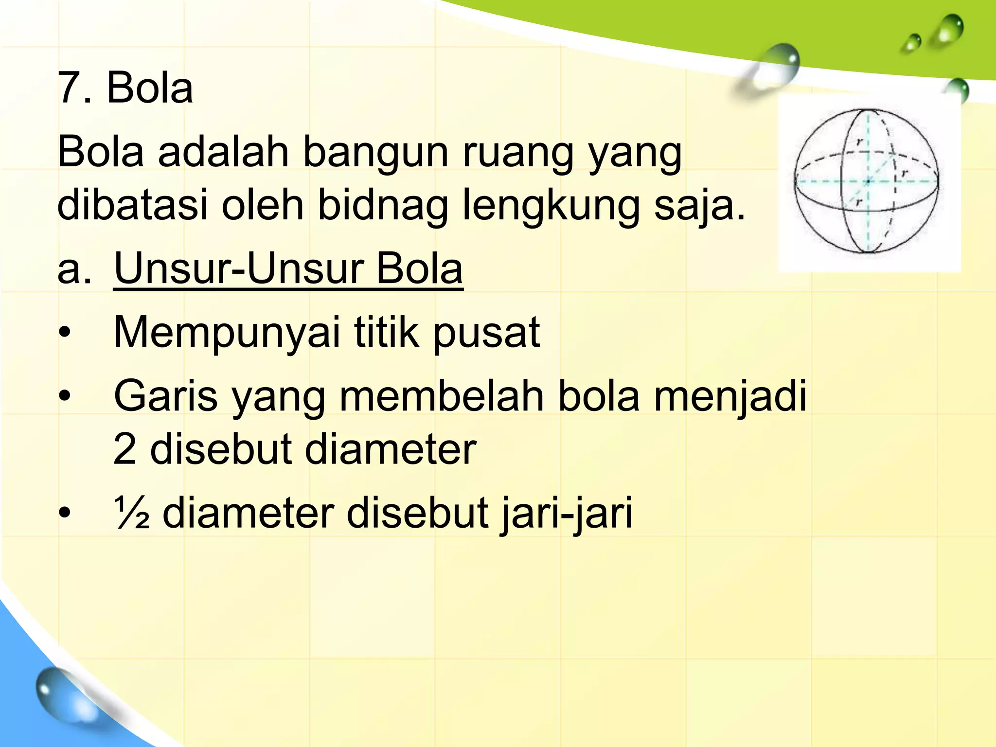 Geometri dimensi tiga | PPTX