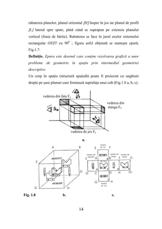 Geometrie descriptiva | PDF