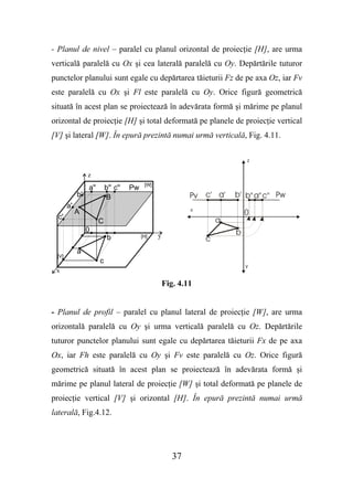 Geometrie descriptiva | PDF