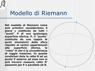Geometrie non euclide | PPT