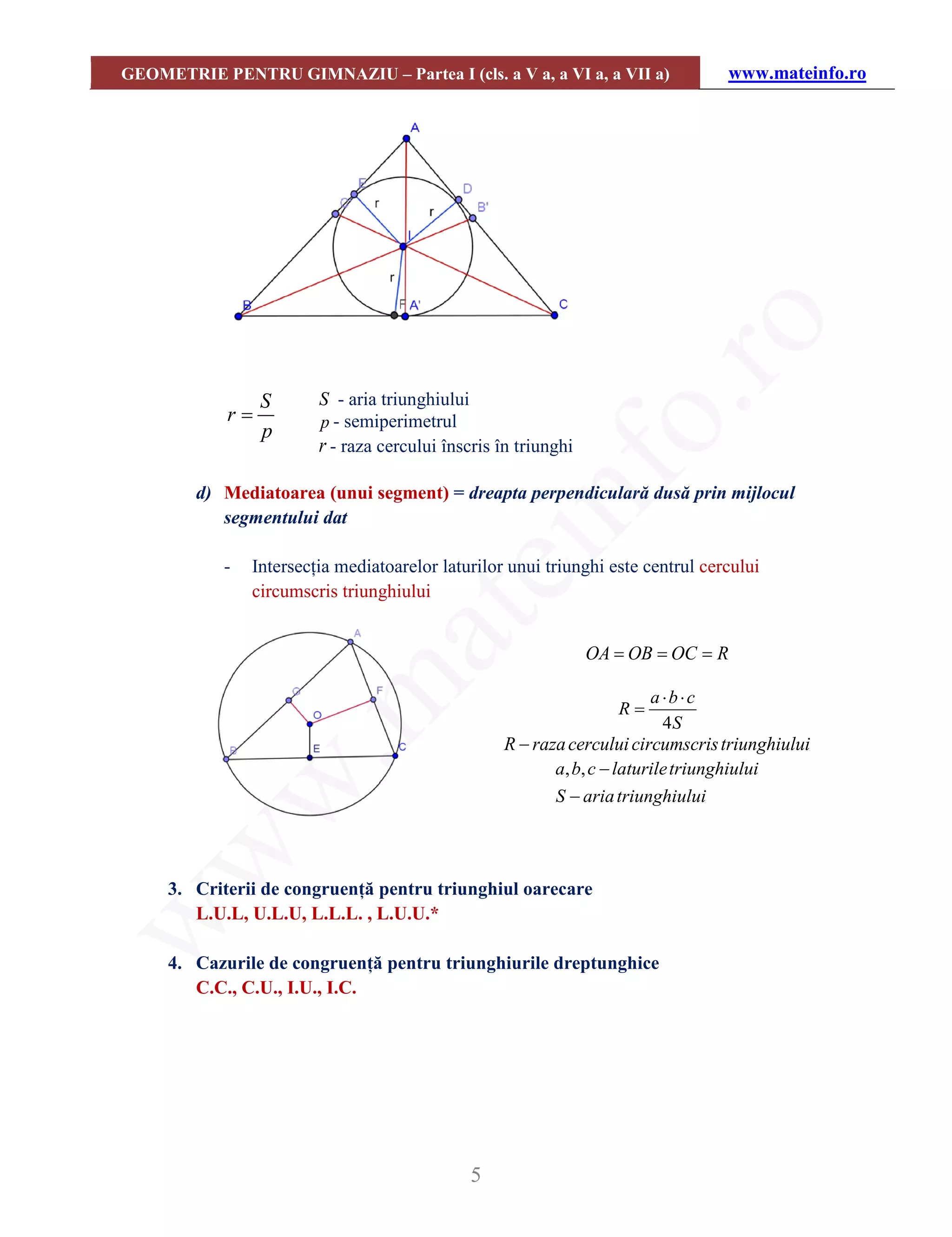 Geometrie partea 1 | PDF