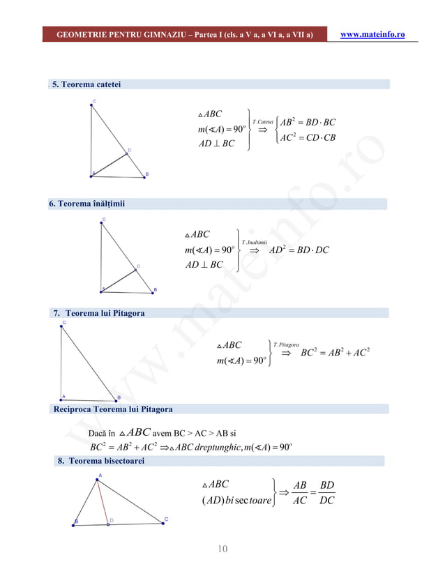 Geometrie partea 1 | PDF
