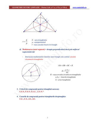Geometrie partea 1 | PDF