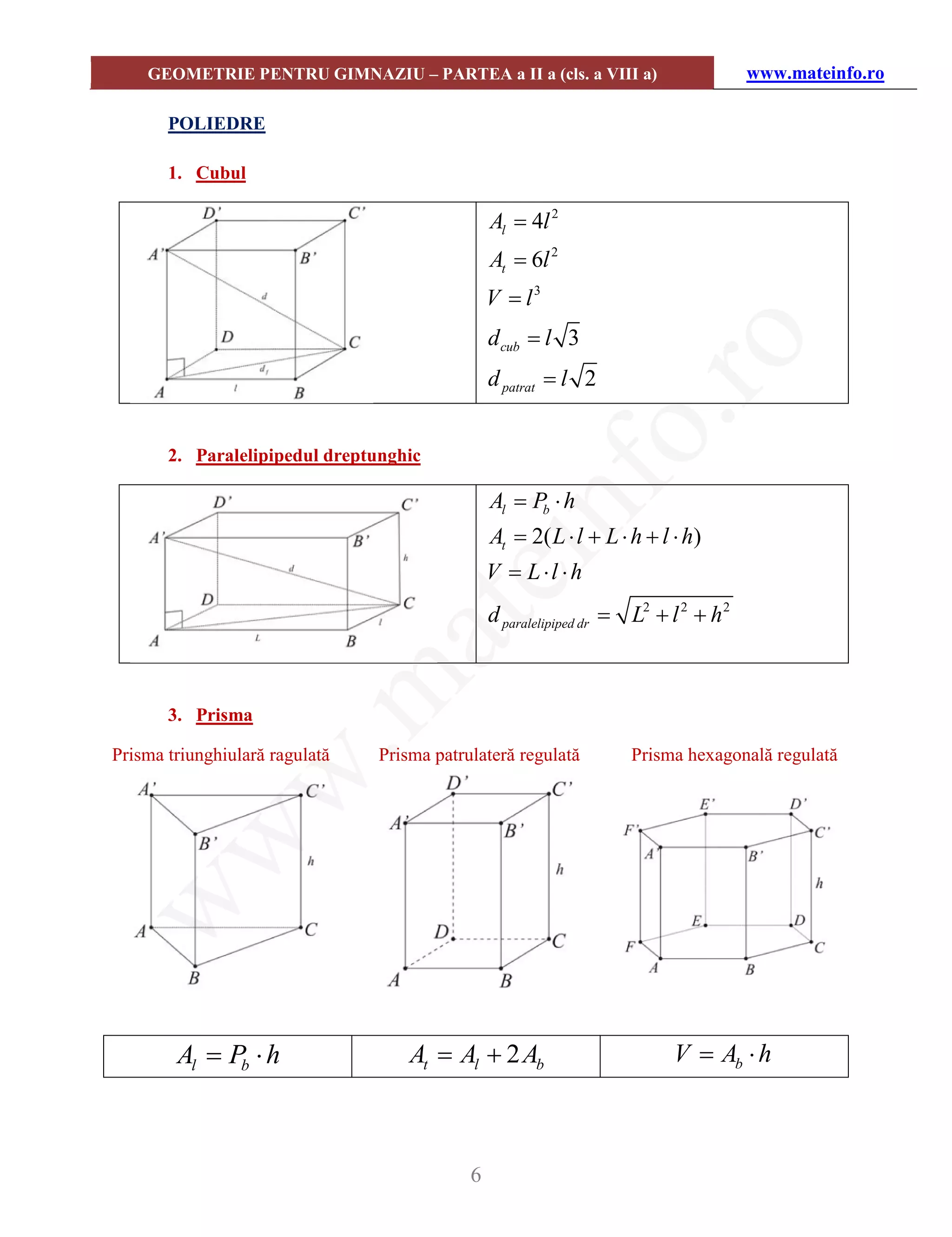 Geometrie partea 2 | PDF