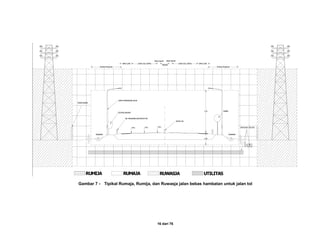 Geometri jalan bebas hambatan untuk jalan tol no 007 bm_2009 | PDF