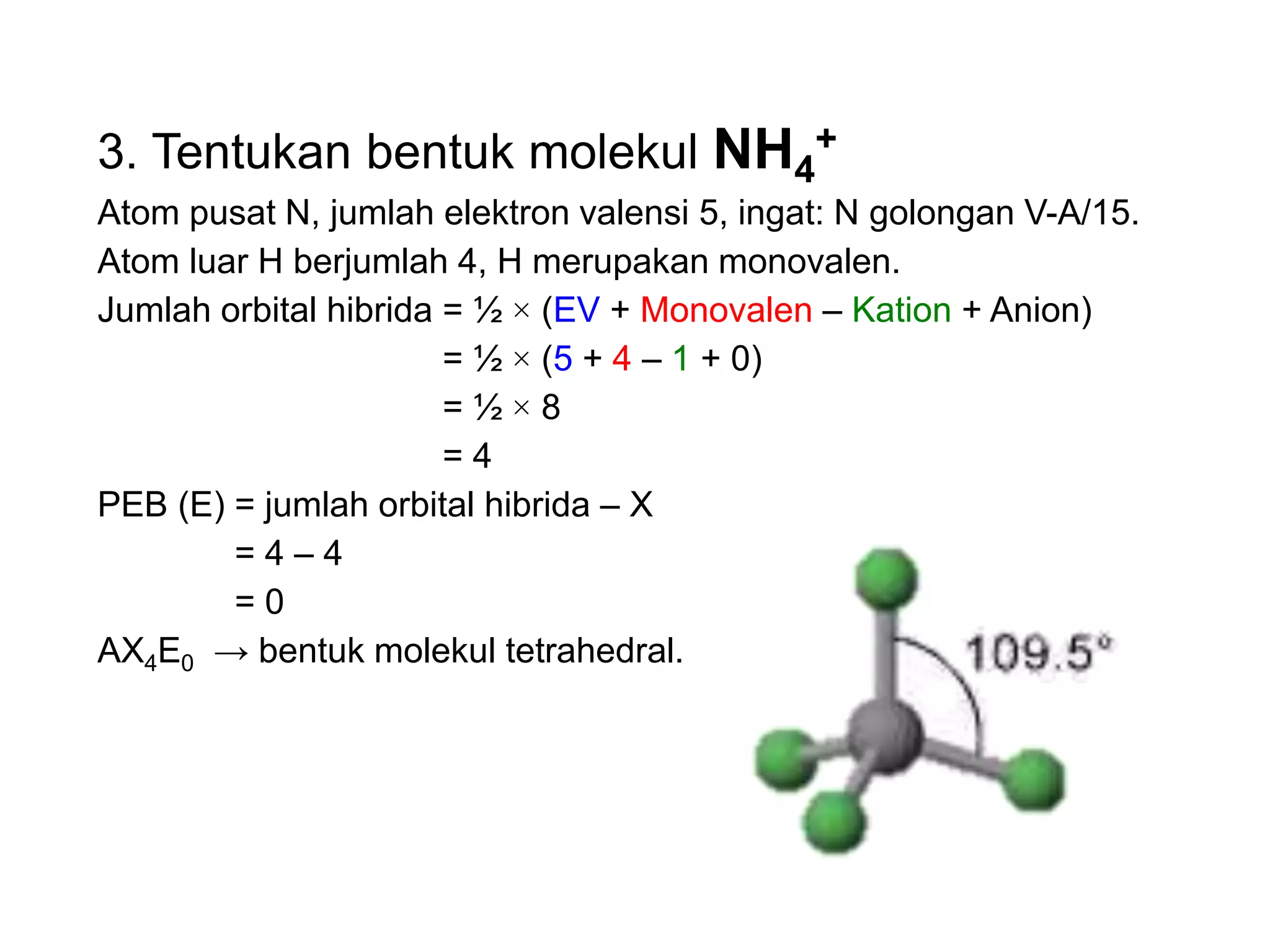 Geometri molekul vespr | PPTX