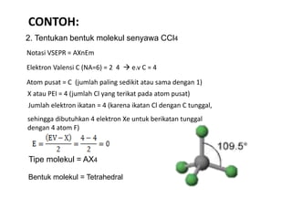 Geometri molekul vespr | PPTX