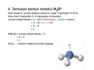 Geometri molekul vespr | PPTX
