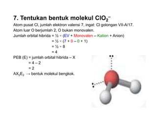Geometri molekul vespr | PPTX