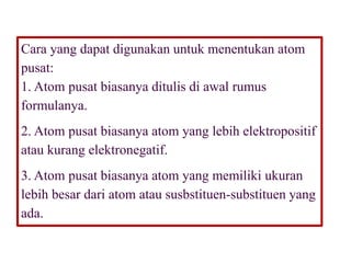 Geometri molekul vespr | PPTX