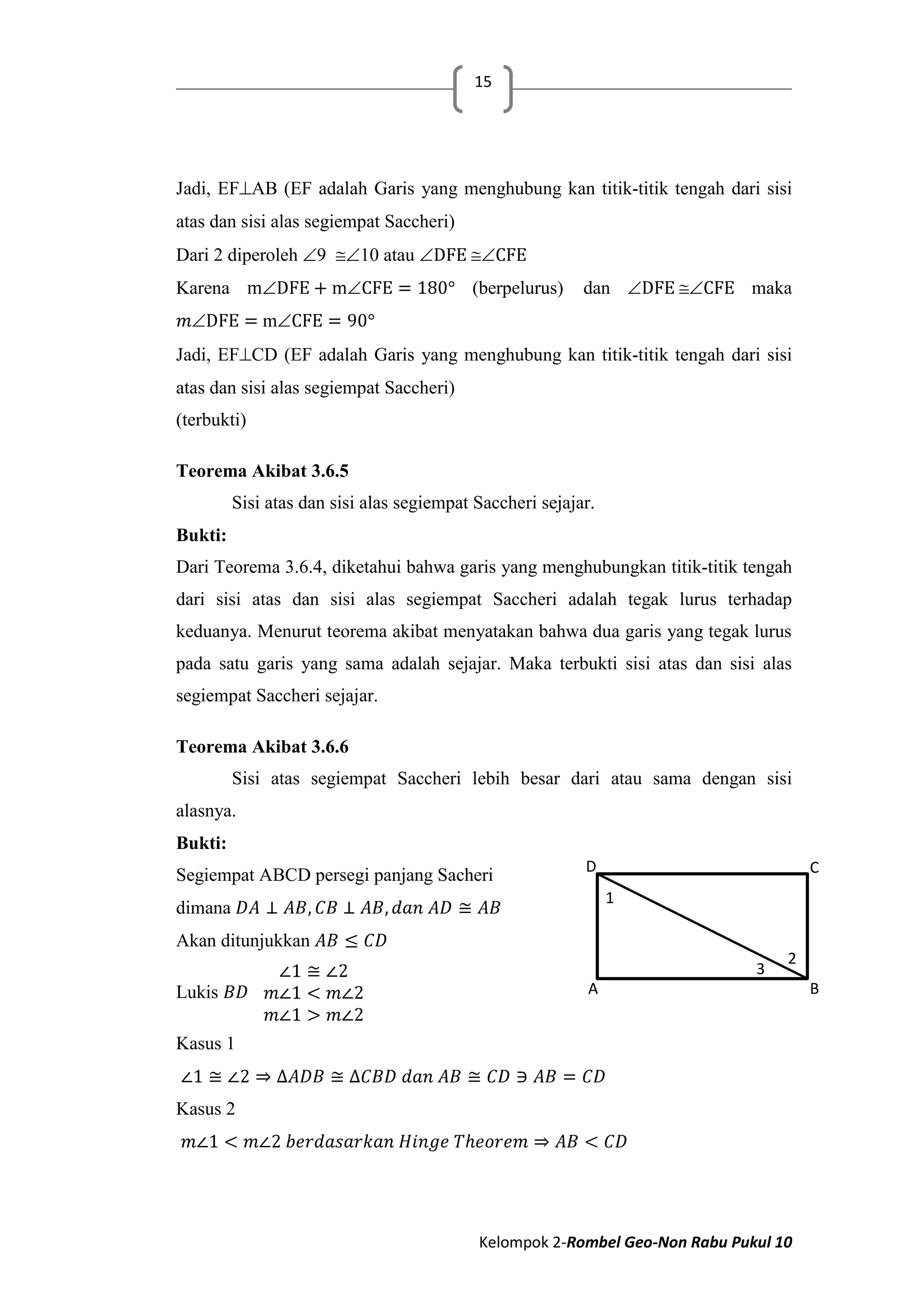 Geometri netral (Neutral Geometry) | PDF
