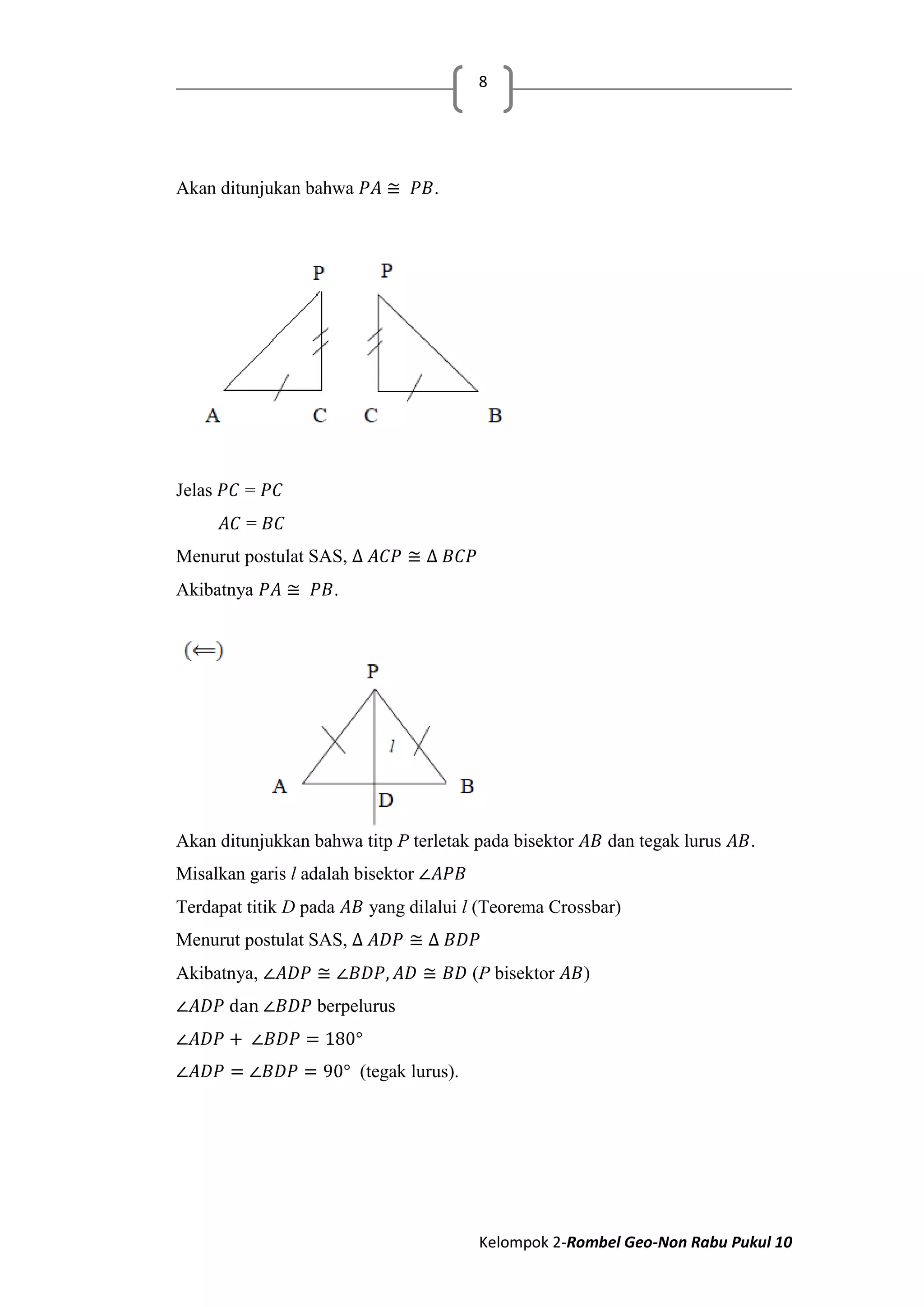 Geometri netral (Neutral Geometry) | PDF