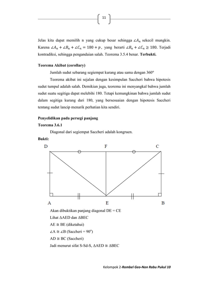 Geometri netral (Neutral Geometry) | PDF