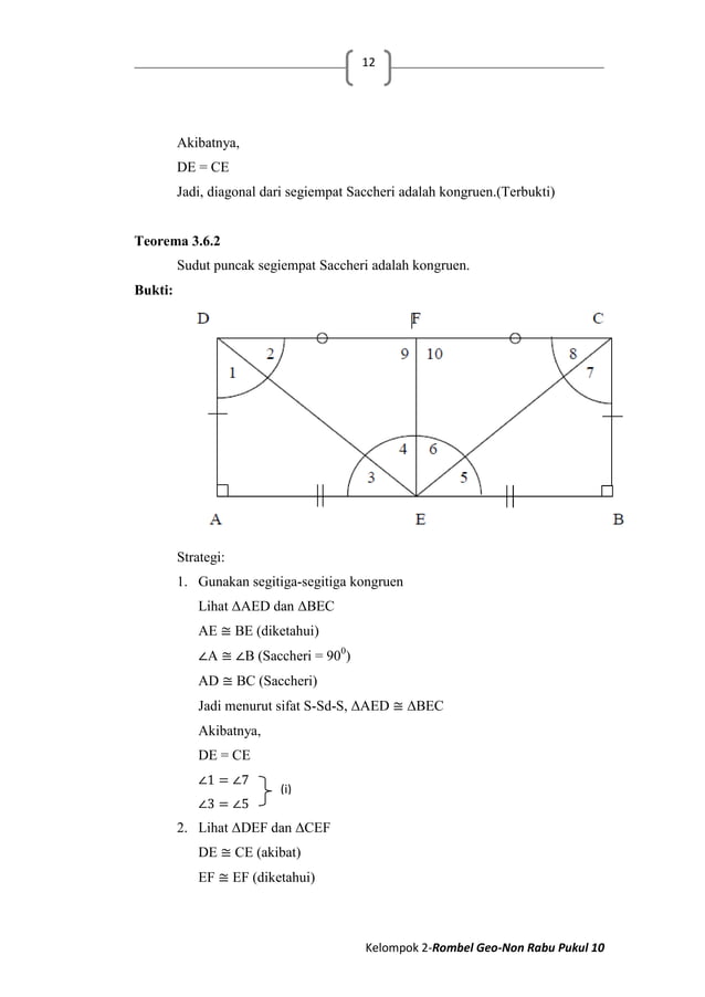 Geometri netral (Neutral Geometry) | PDF