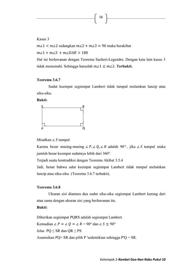 Geometri netral (Neutral Geometry) | PDF