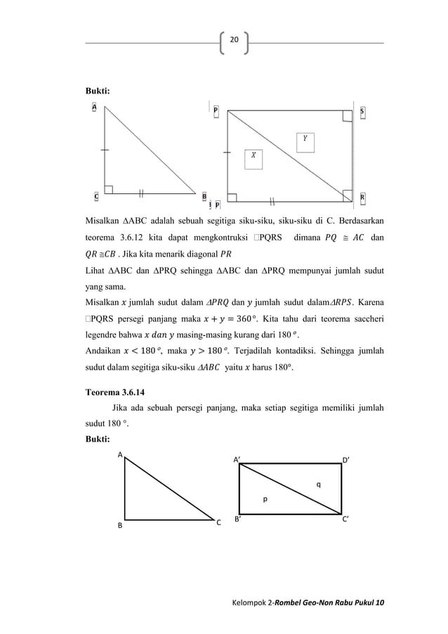 Geometri netral (Neutral Geometry) | PDF