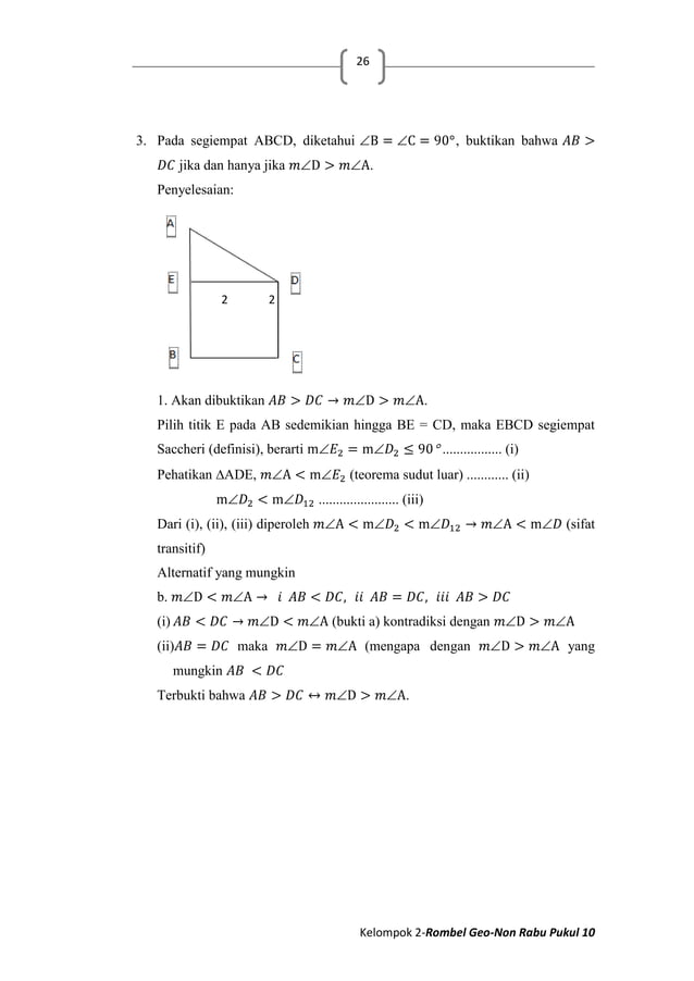 Geometri netral (Neutral Geometry) | PDF