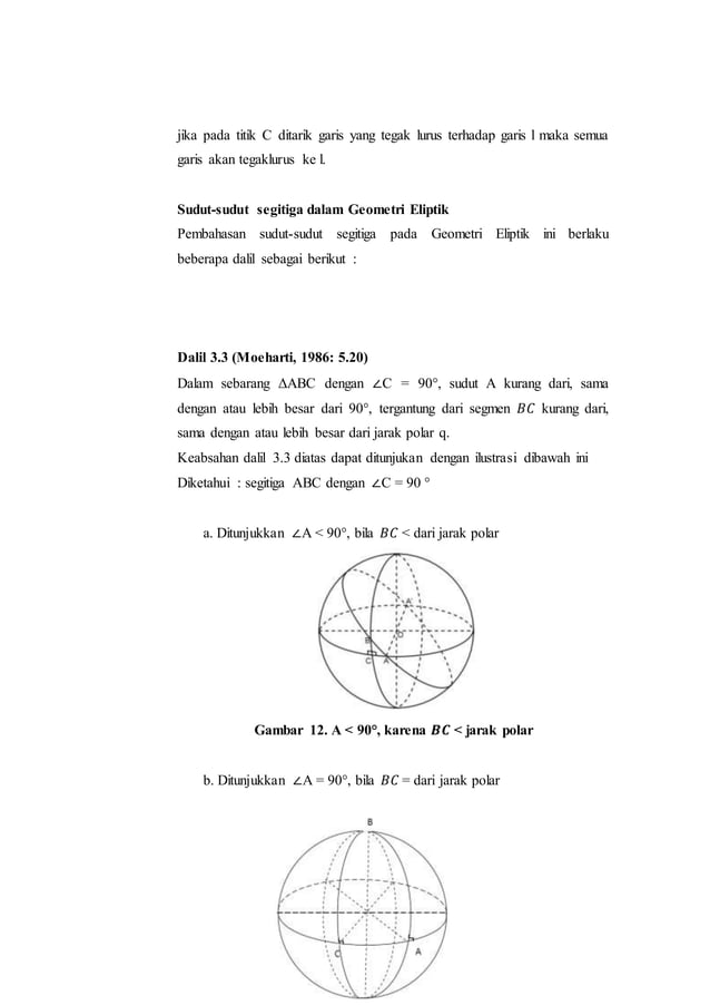 Sejarah Geometri non euclid | DOCX