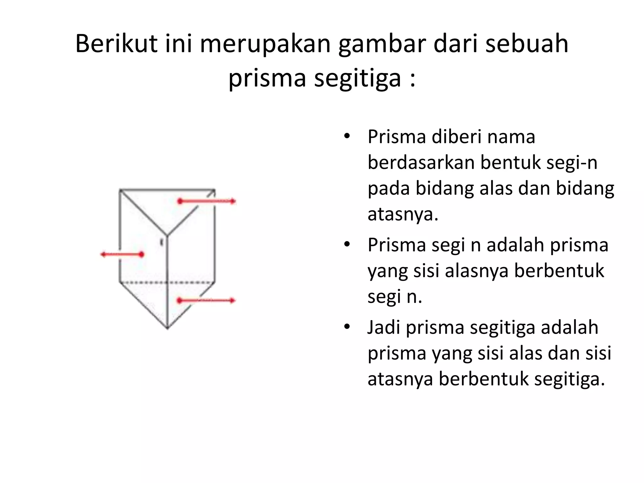 Geometri Bangun Ruang Prisma | PPTX