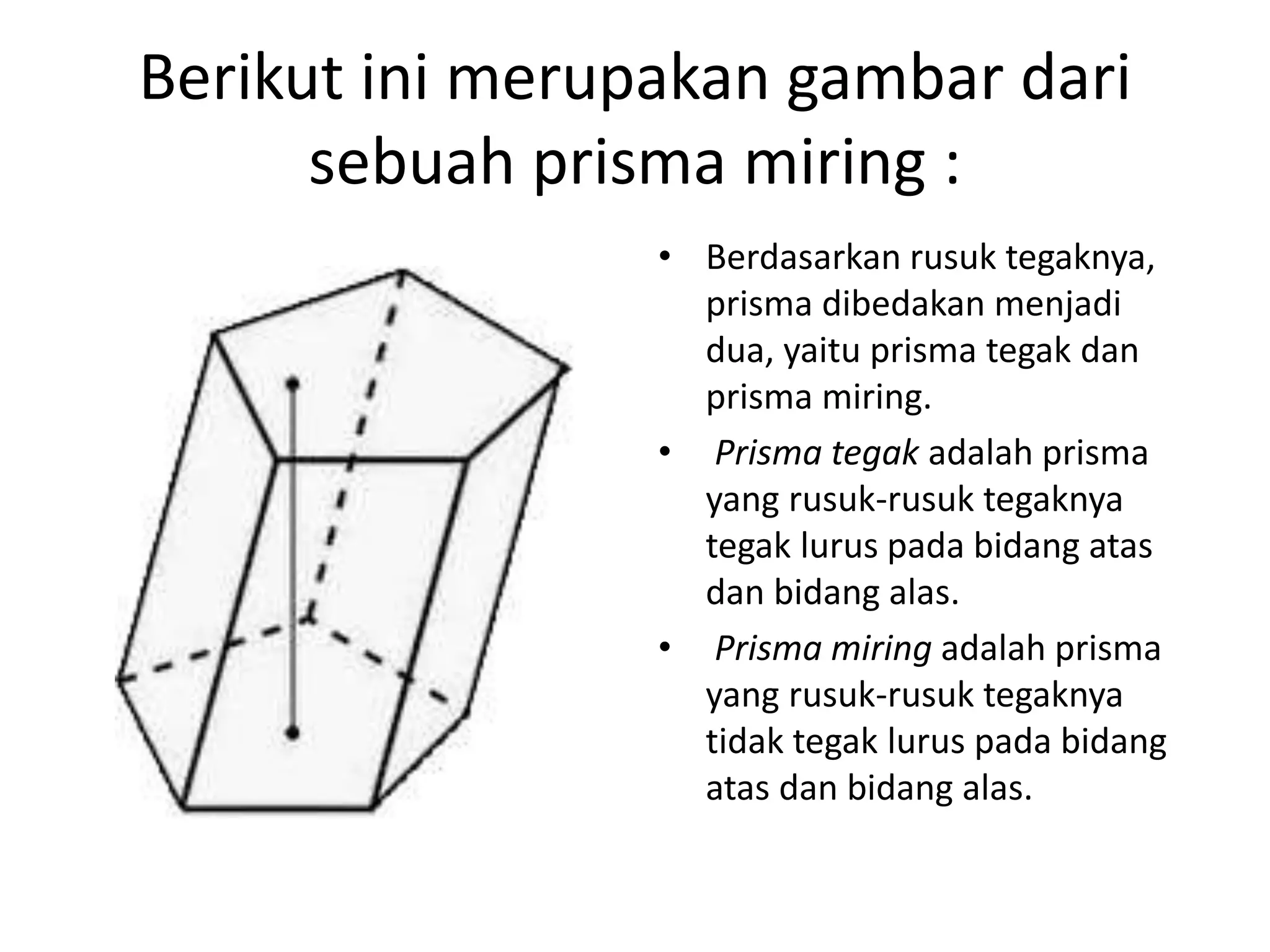 Geometri Bangun Ruang Prisma | PPTX