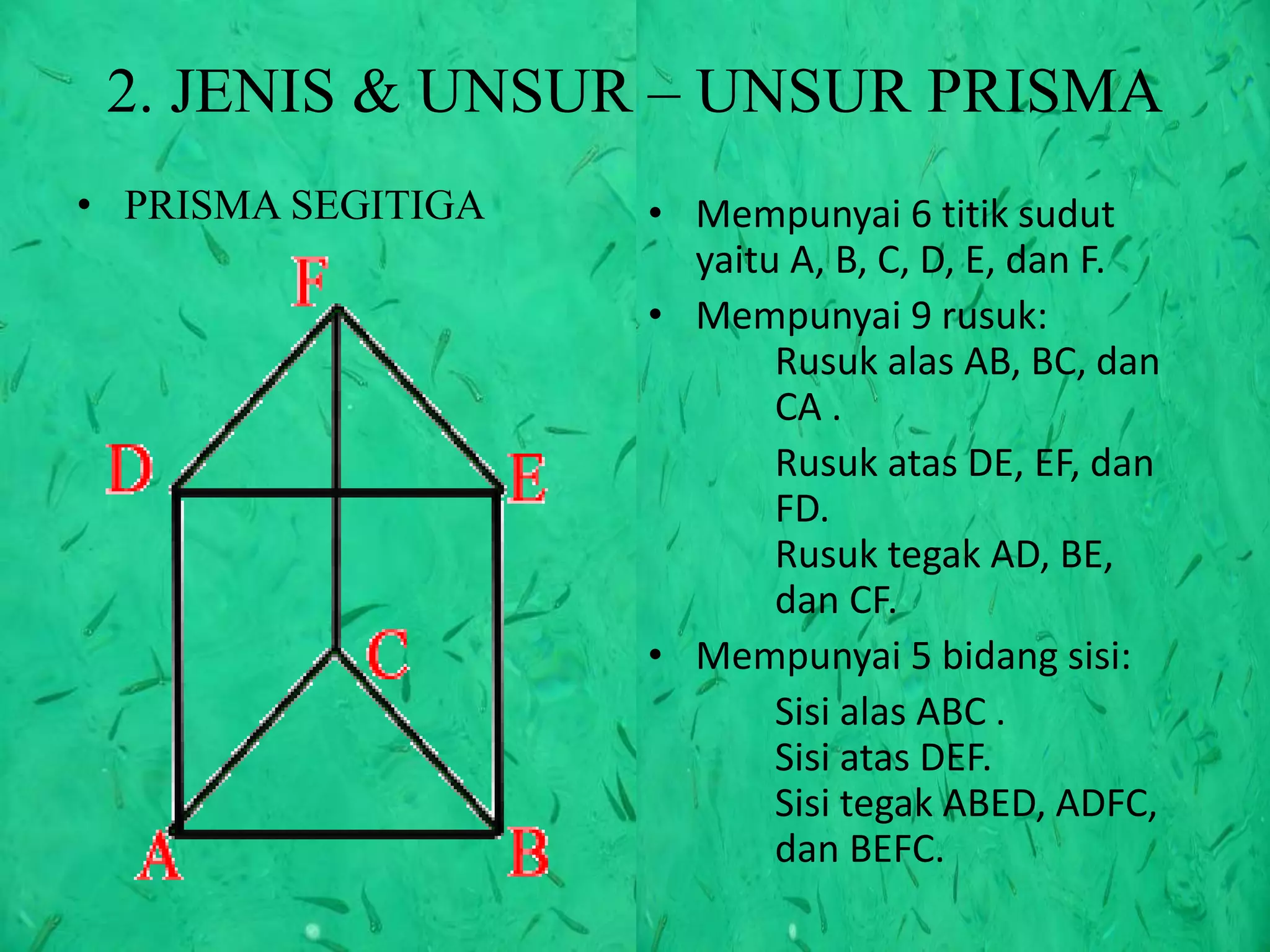 Geometri Bangun Ruang Prisma | PPTX