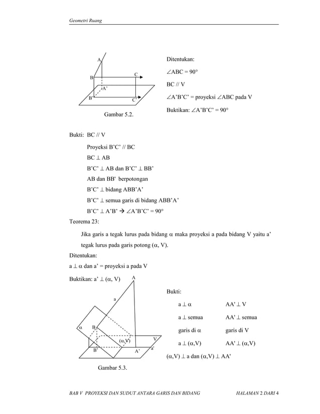 Geometri ruang | PDF