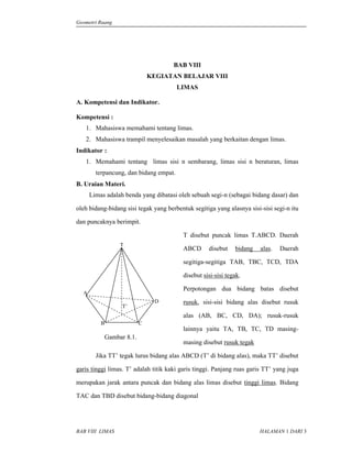 Geometri ruang | PDF
